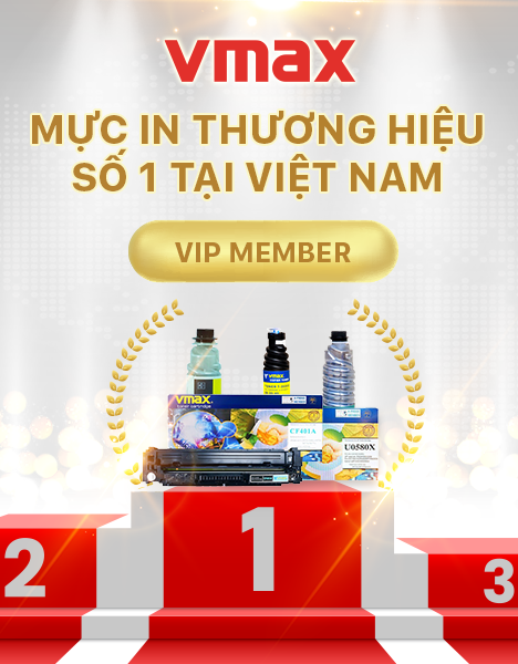 Mực in Vmax | Uy Tín, Hãng Chính Hãng, Giá Rẻ