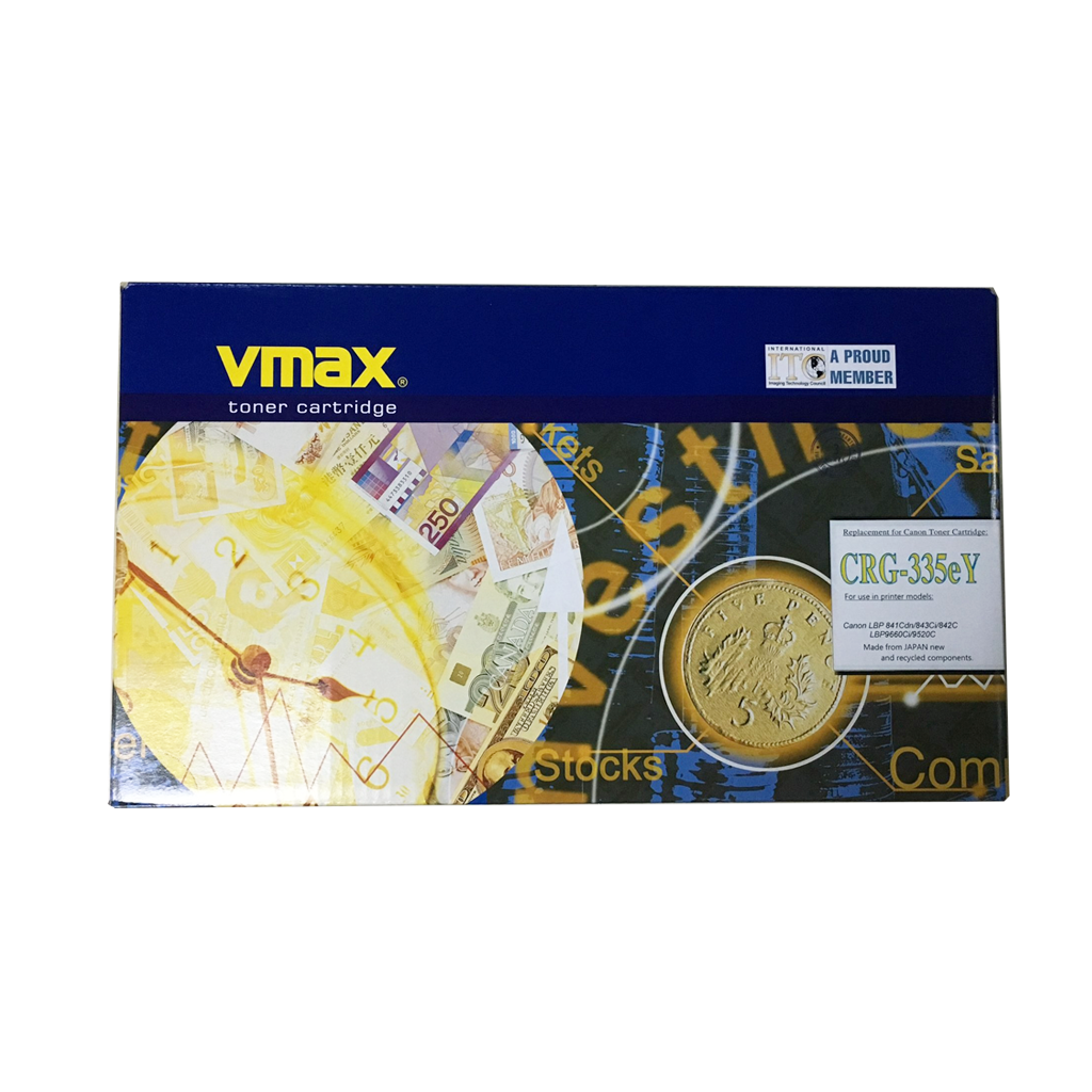 Mực Laser VMAX CANON MÀU CRG335E Yellow | Mực in Vmax